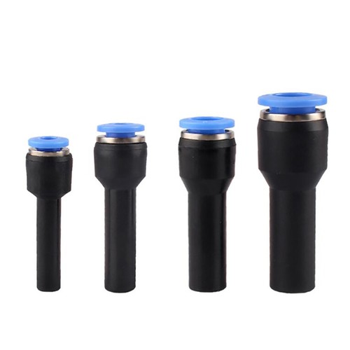 Pneumatic Reducer Push-in Fittings Stem Ø 4mm-12mm Tube Hose Adapter ...