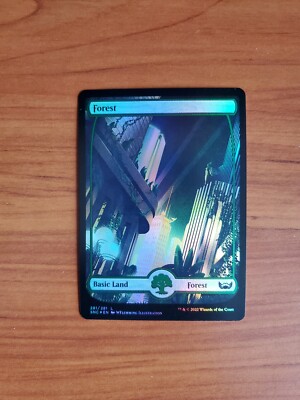 MTG Streets of New Capenna - Forest (281) FOIL | eBay