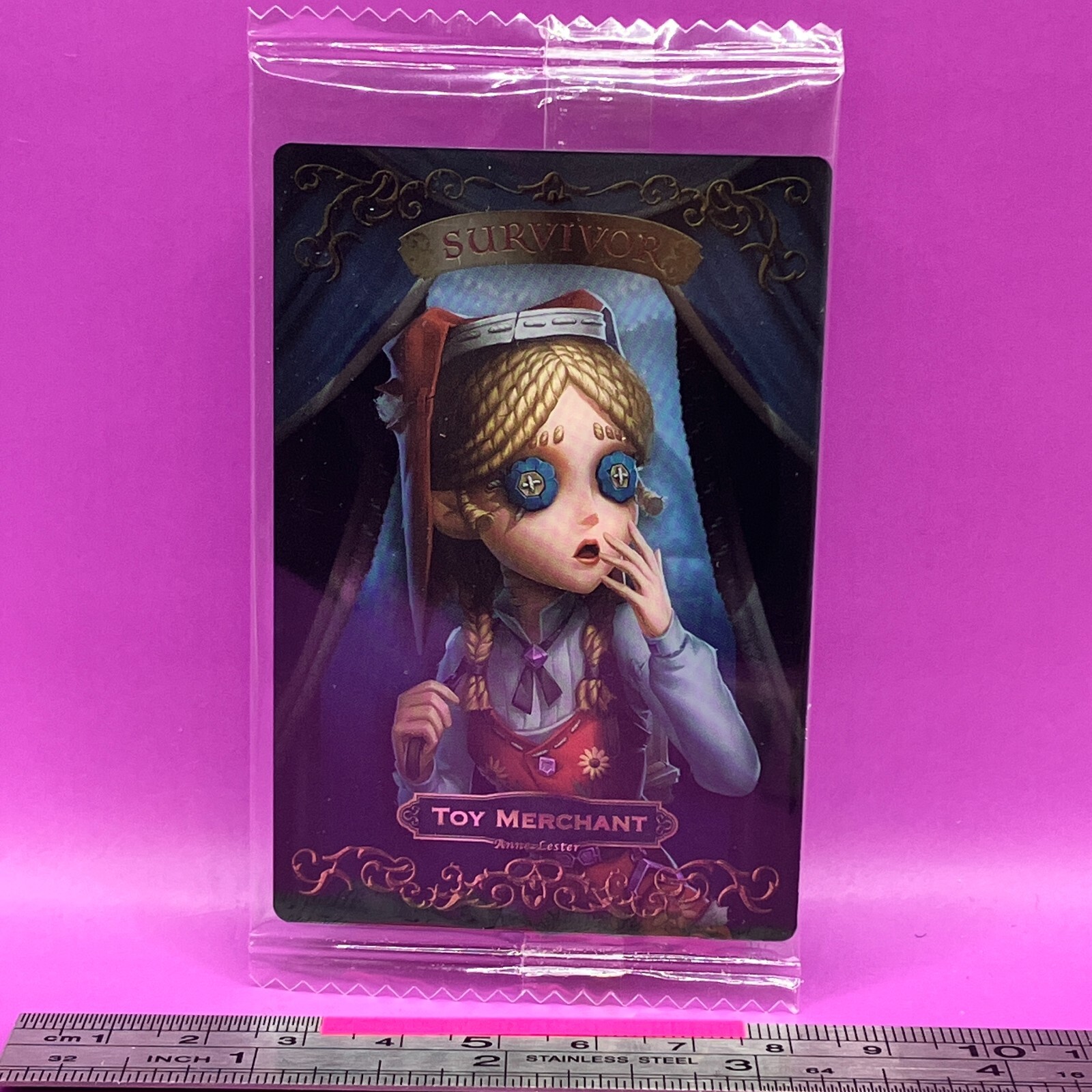 Anne Lester Toy Merchant Identity V Wafer Card BANDAI TCG ACG Japanese ...