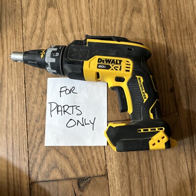 DeWALT DCF630 20V Max Drywall Screwgun FOR PARTS AND REPAIR ...