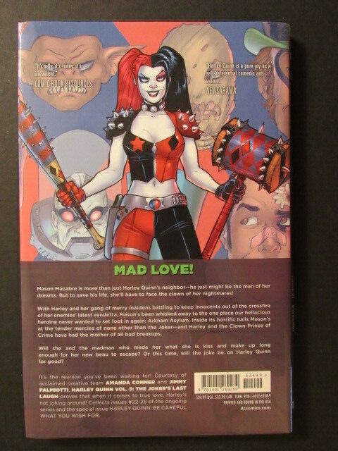 Harley Quinn, The Joker's Last Laugh (DC Comics 2017) Hardcover, Batman ...