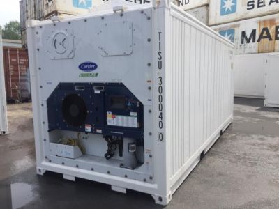 20 Feet Freezer Container NEW Compact Mobile Cold Storage Cell Carrier ...