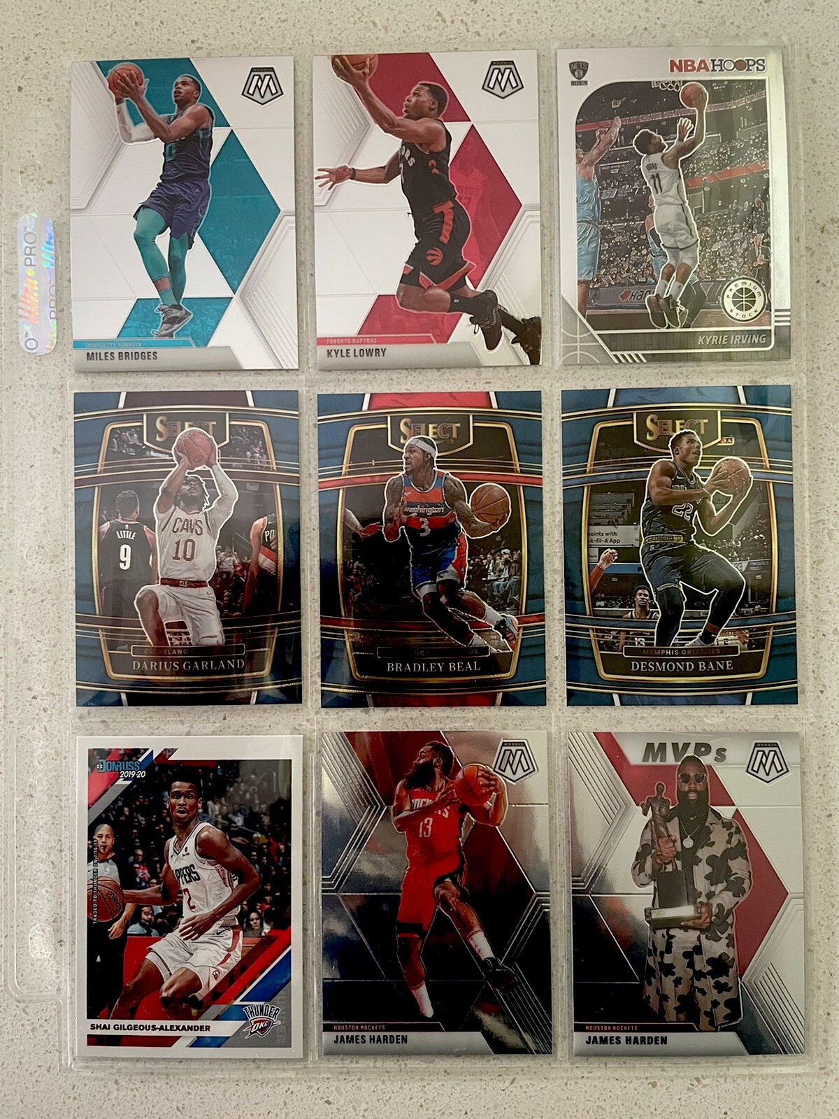 Nba Star Lot X 72 Huge Mixed Modern Star Players NBA Basketball Cards ...