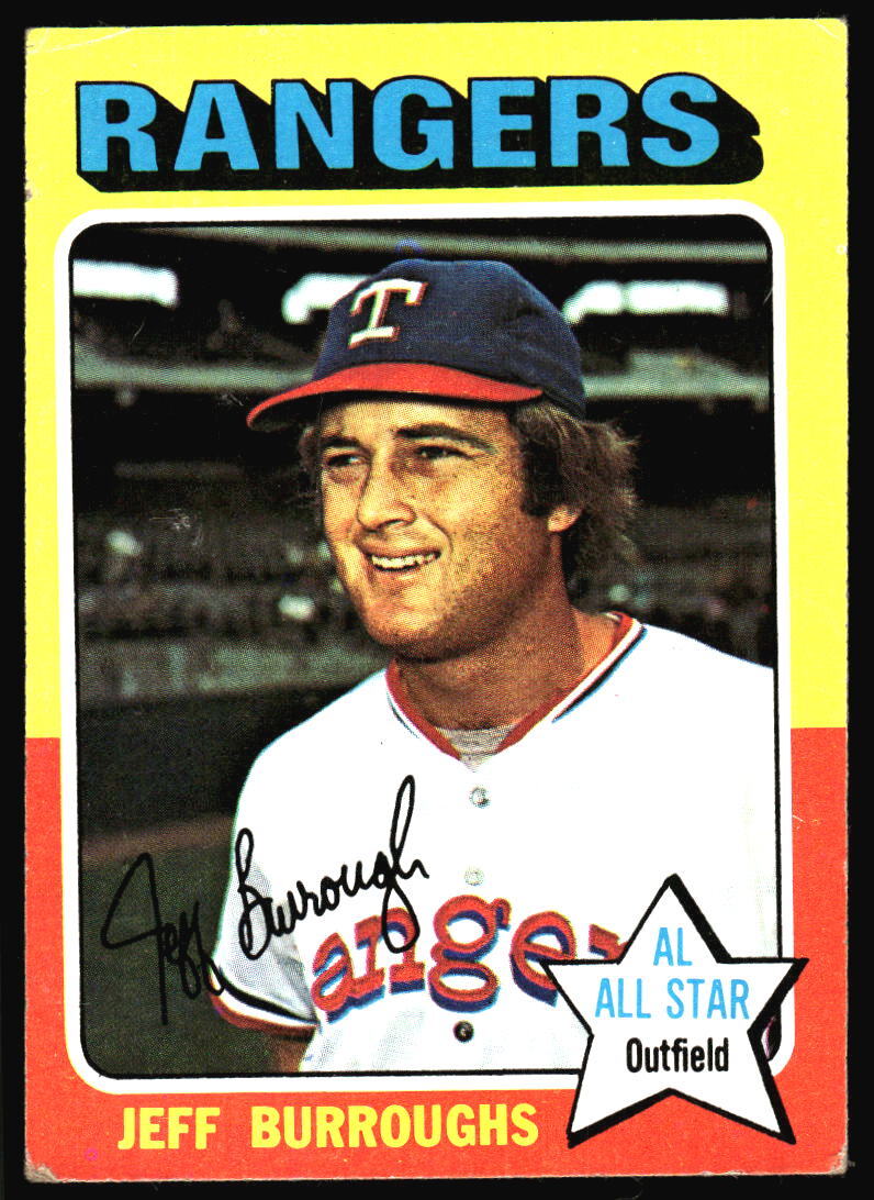 1975 Topps Jeff Burroughs #470 Texas Rangers | eBay