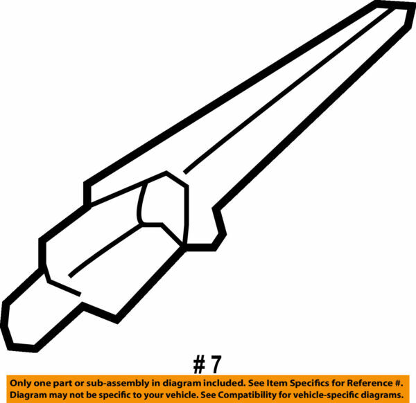 53866-48061 Toyota Seal, front fender to cowl side, rh 5386648061, New ...