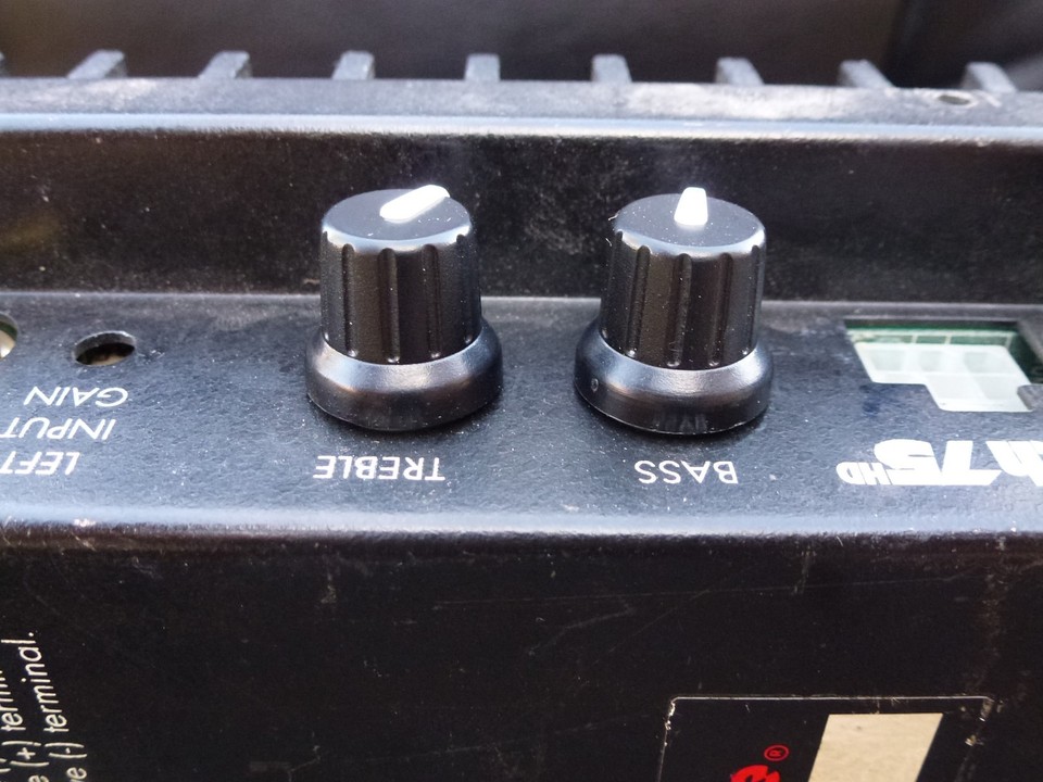 Rockford Fosgate Punch 45 75 150 Power 300 Bass/Treble Knobs HD Old ...