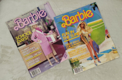 Vintage Barbie Magazine For Girls Summer Fall Day to Night 1985 Lot of ...