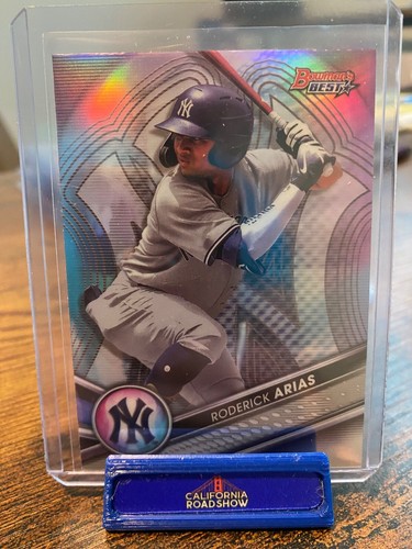 2022 Bowmans Best Roderick Arias Refractor #TP-13 New York Yankees | eBay