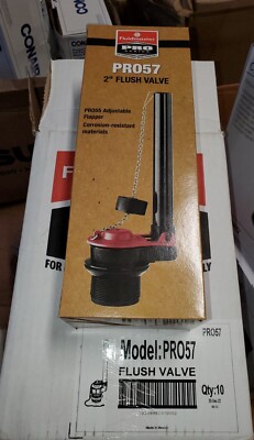 10 PACK Fluidmaster Pro Series PRO57 Flush Valve with Adjustable ...