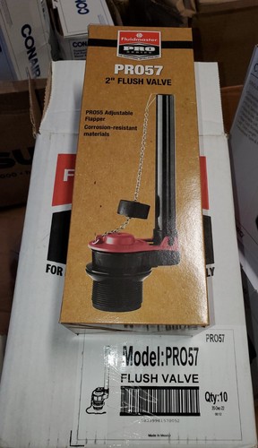 10 PACK Fluidmaster Pro Series PRO57 Flush Valve with Adjustable ...