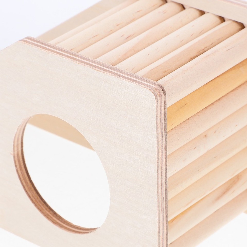 Small Pet Cage Accessories Hamster Activity Structure Hut Ladder | eBay ...