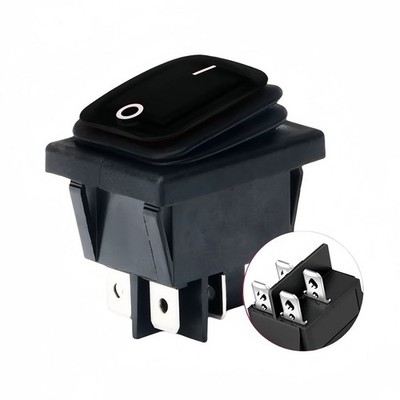 Outdoor Electrical Control Rectangular Rocker Switch Luminous Rocker ...