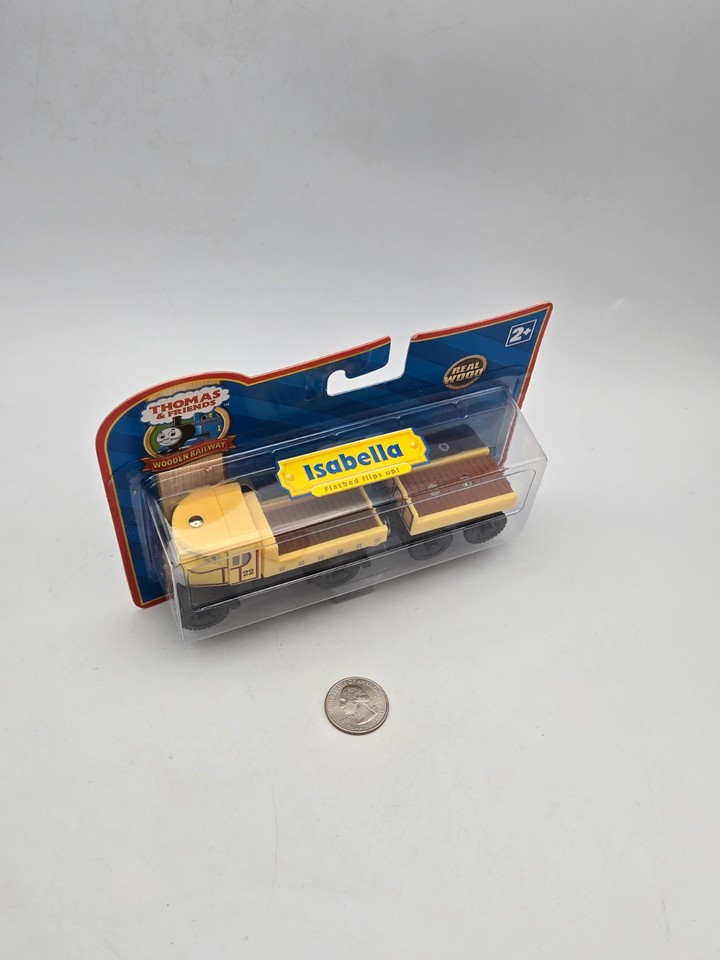 Thomas & Friends Wooden Railway Train Tank Engine - Isabella - NEW 2009 ...