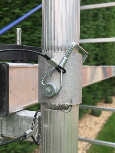 DIY Scaffold Tower - Home Master Aluminium Towers - Quick Assembly - 4 ...