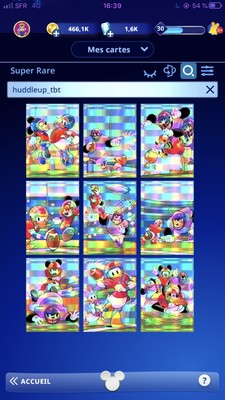 Disney Collect Topps Huddle Up Tbt Limited Edition Super Rare | eBay