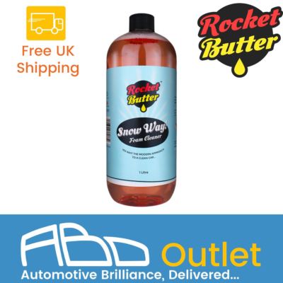 Rocket Butter Snow Way! Snow Foam Car Pre Wash Shampoo Lifts Dirt/Grime ...