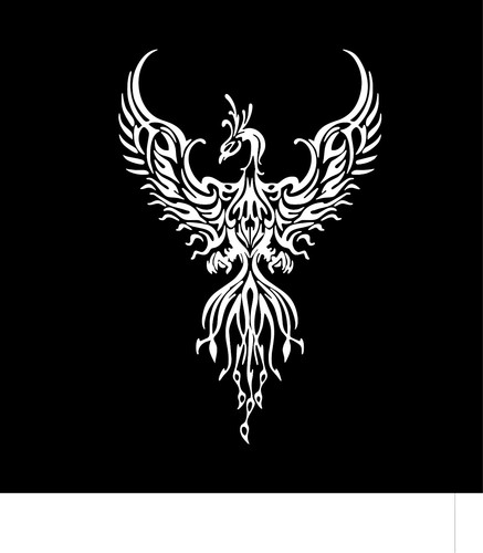 Unique Phoenix Vinyl Decal Bumper Sticker symbolizing rebirth ...