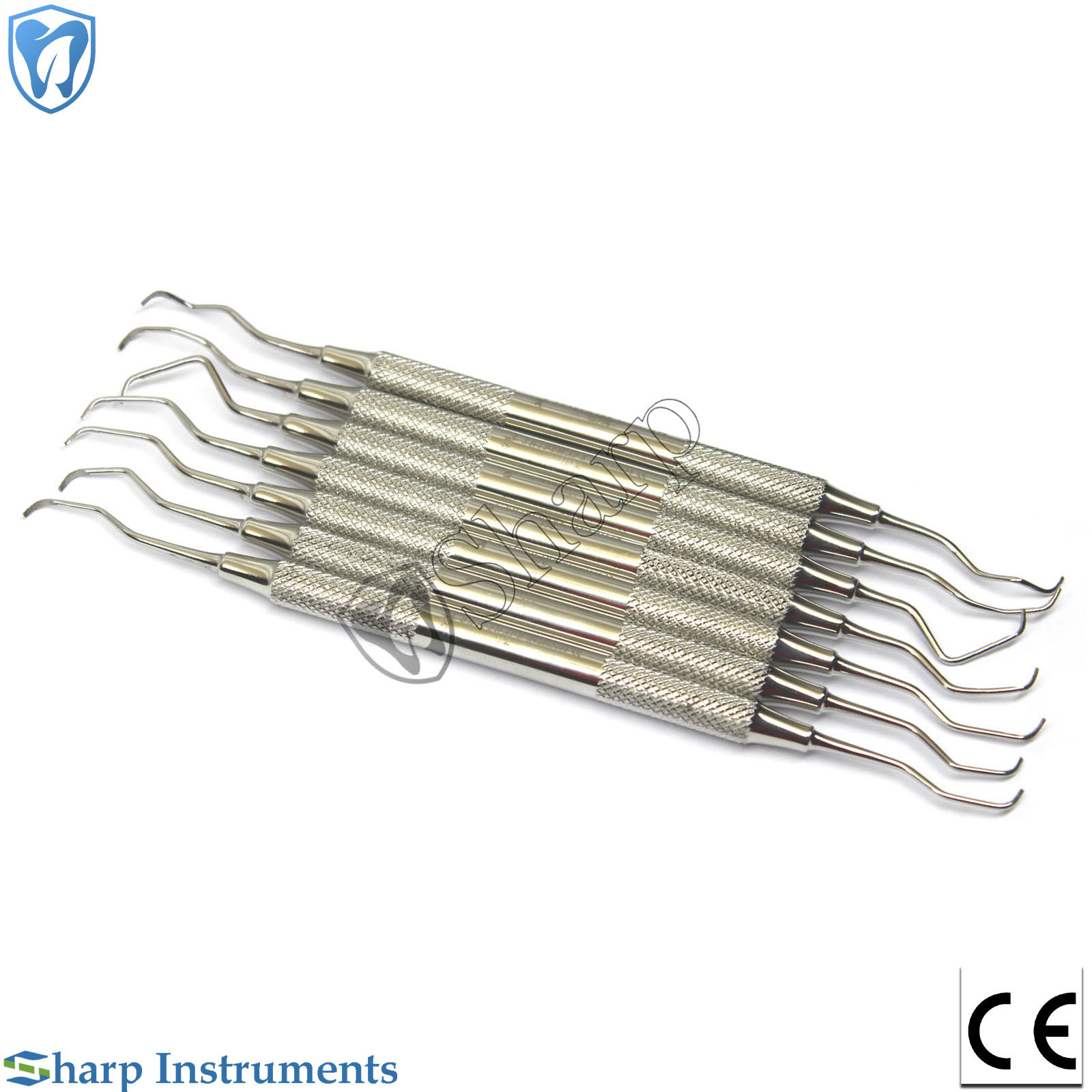 Gracy Periodontal Curette, SG1/2-SG13/14 Medical Surgical Bone Scallers ...