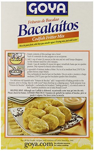 Goya Fish Fritter Mix, 4.5 Ounce | eBay