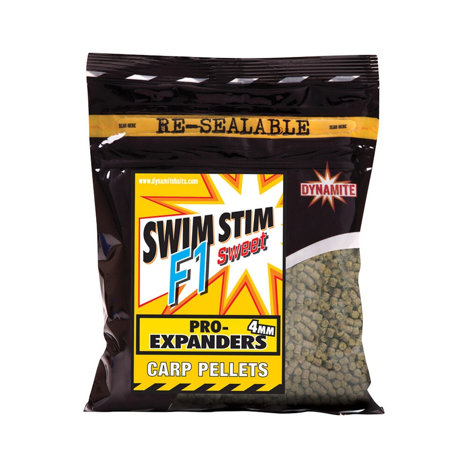 Dynamite Swim Stim Pro Expander Pellets F1 Sweet All Sizes Hookable ...