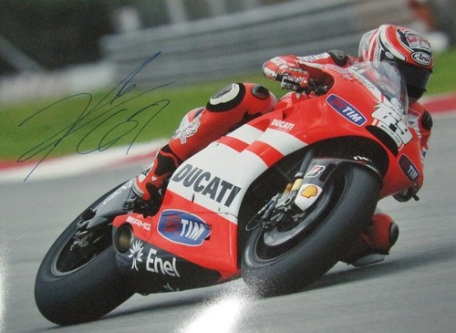 NICKY HAYDEN Hand Signed HUGE 20"x30" Quality Photo 2 + Exact Photo ...