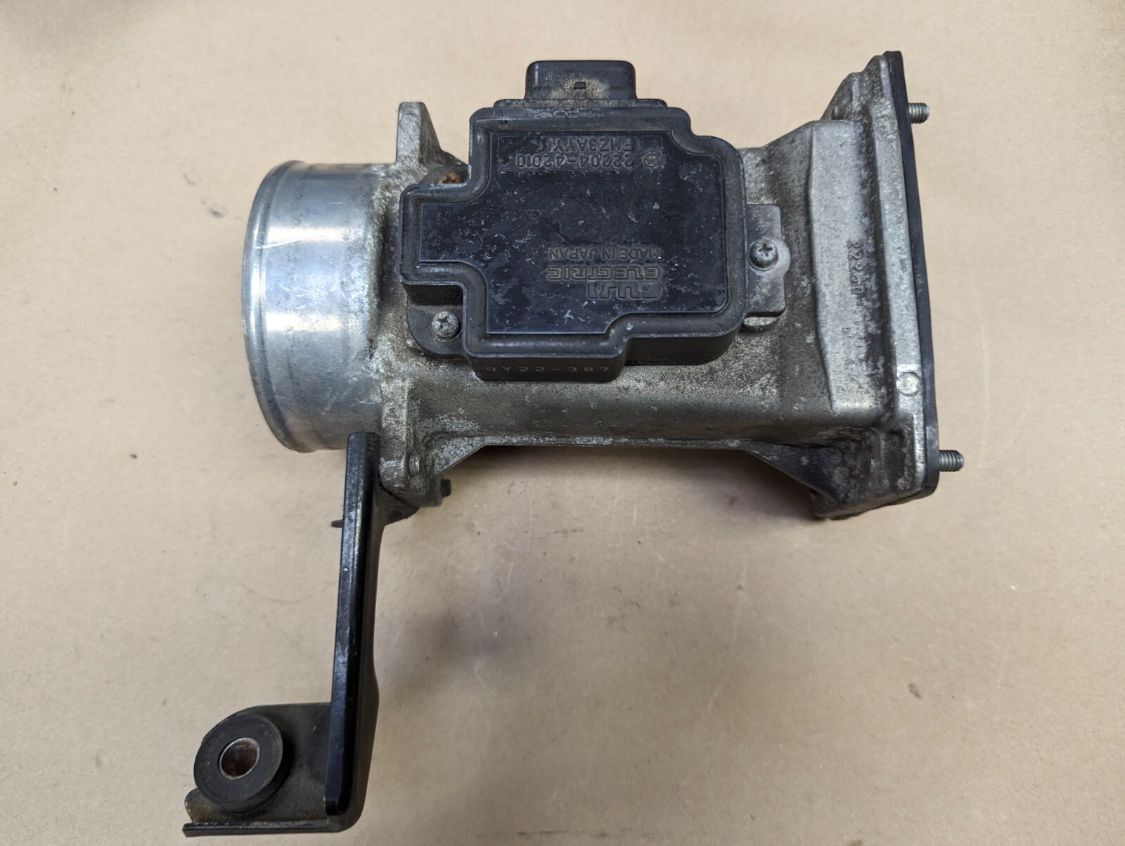 90-94 Lexus LS400 SC400 Mass Air Flow Meter MAF 22250-50010 OEM 1UZ-FE ...