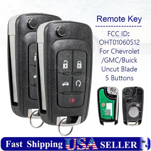 2 Replacement For 2010 - 2017 Chevrolet Equinox keyless Entry Remote ...