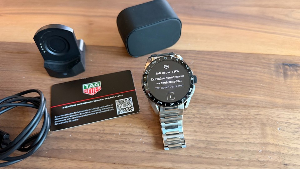 TAG Heuer Connected Calibre E5 45 mm, Steel SBT8A10.BA0003 (2025 IOS Compatible) | eBay