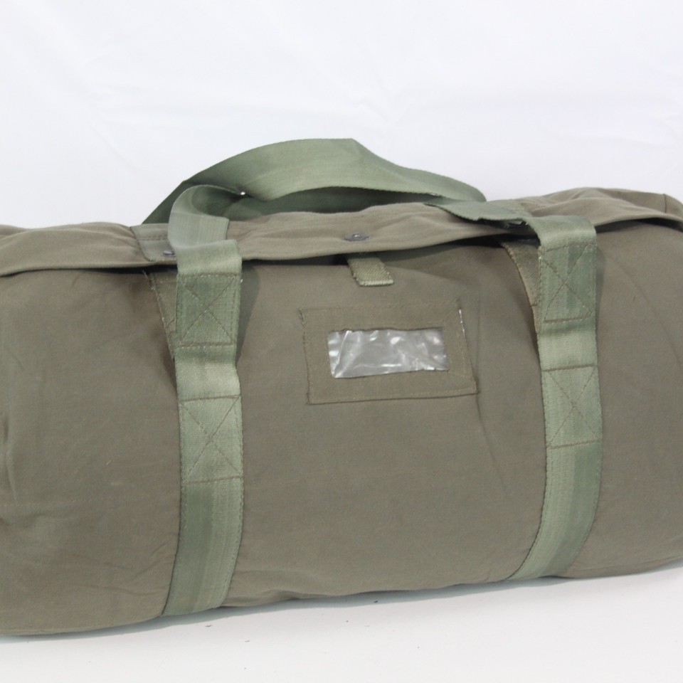 Croatian Army Duffle Bag Holdall Gym Bag Soft Fabric Olive Genuine ...