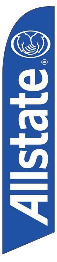 Allstate Blue Windless Swooper Flag-ON SALE!,bx20 | eBay