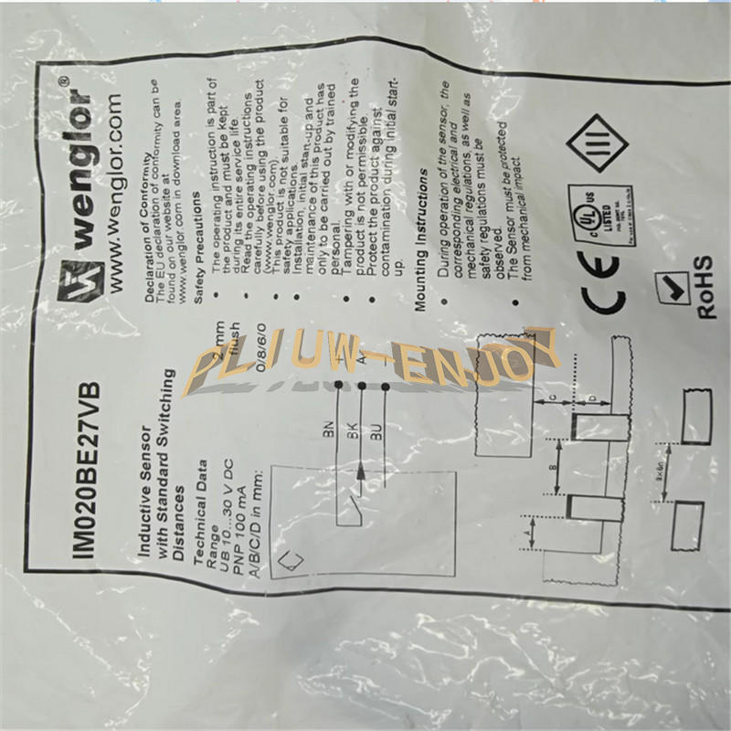 NEW 1PCS Wenglor IM020BE27VB Proximity Switch Sensor | eBay