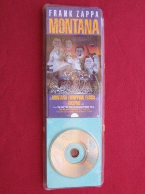 FRANK ZAPPA MONTANA/CHEEPNIS 1988 RYKO 3 INCH CD SINGLE SEALED IN ...