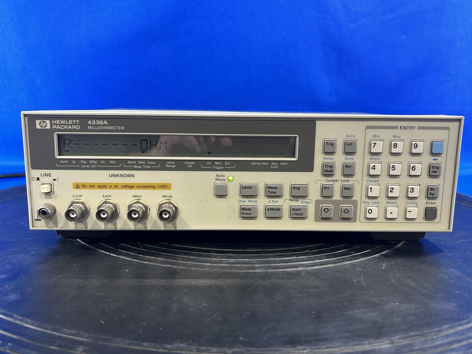 HP Agilent Keysight 4338A Digital Milliohmmeter for sale online | eBay