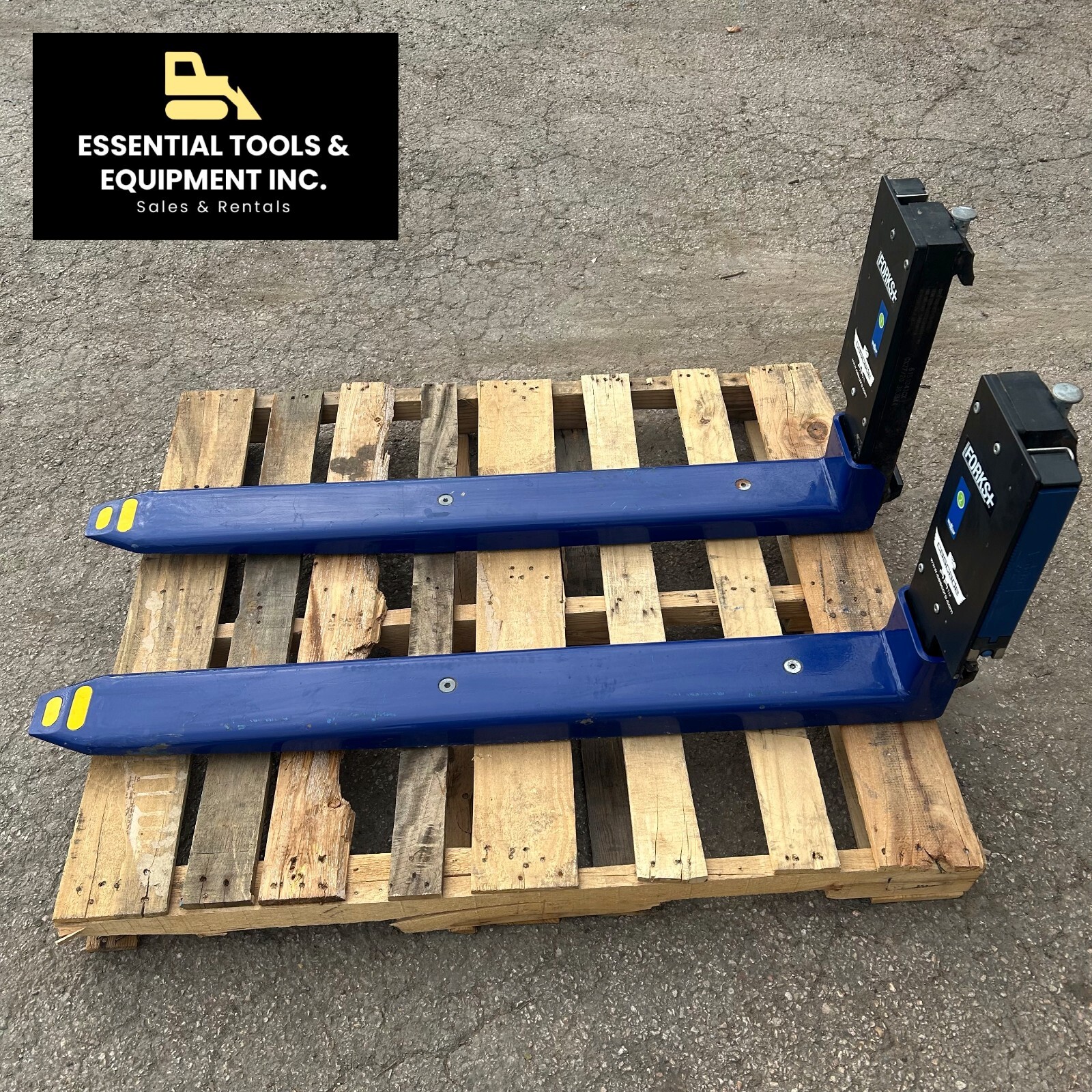 Cascade Forks C-Series Scale 5,000lb Weight Forklift Attachment With 2 ...