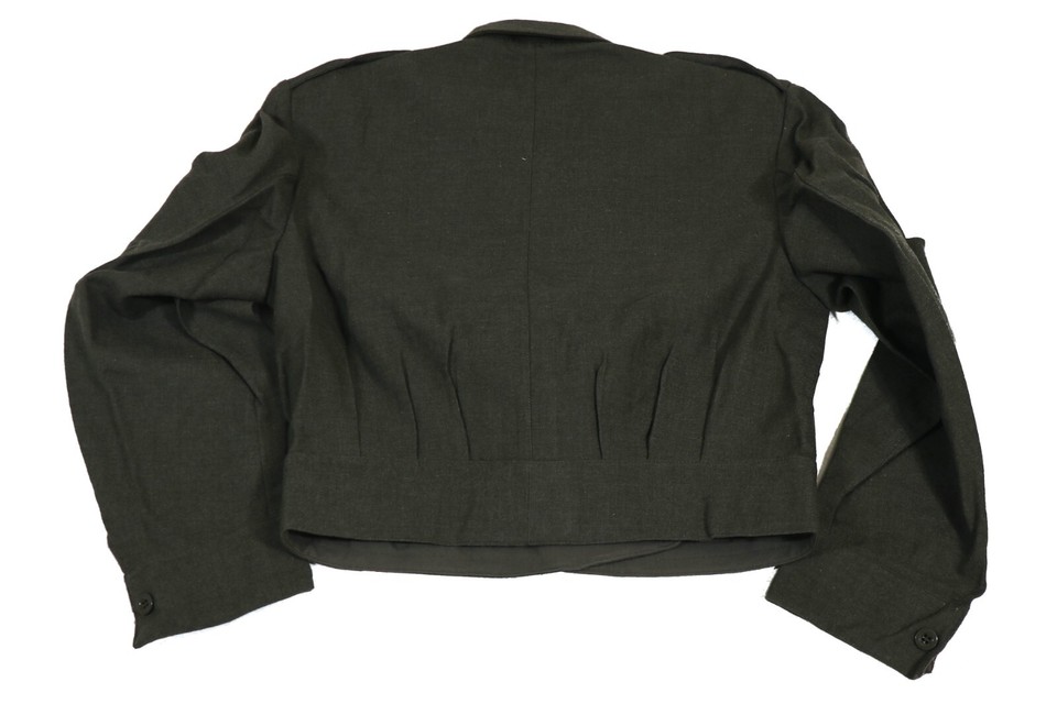 XSmall Authentic Belgian Belgium Army Field Ike Jacket Olive OD ...