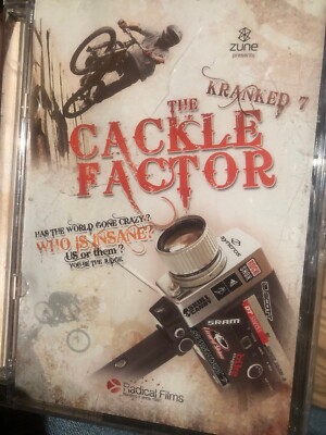 Kranked 7 The Cackle Factor DVD 2008 Mountain Bike Bicycle Cult Classic ...