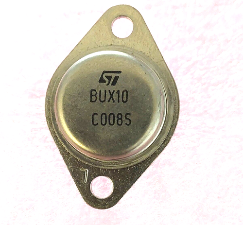 1pcs BUX10 Si NPN HV Power Transistor 25A 125V 150W 8Mhz TO3 STM. | eBay