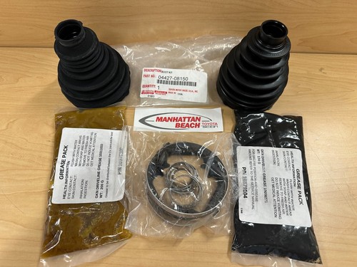 GENUINE 17-18 HIGHLANDER LEFT FRONT INNER & OUTER AXLE BOOT KIT 04427 ...