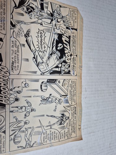 SAL BUSCEMA and Joe Sinnott Original ART ROM Spaceknight Issue 31 Pg 12 ...