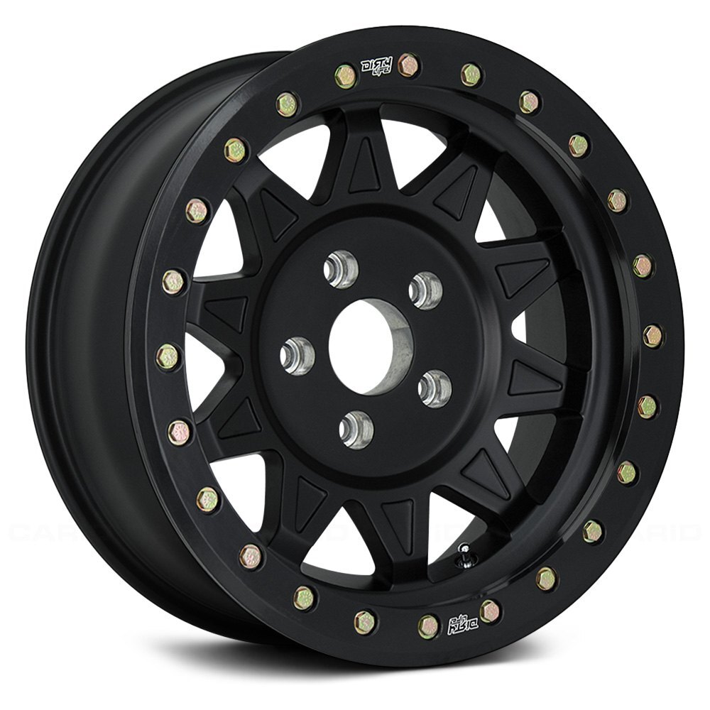 DIRTY LIFE Roadkill 9302 Beadlock 17X9 6X135 ET-14 Blk/ Blk Beadlock ...