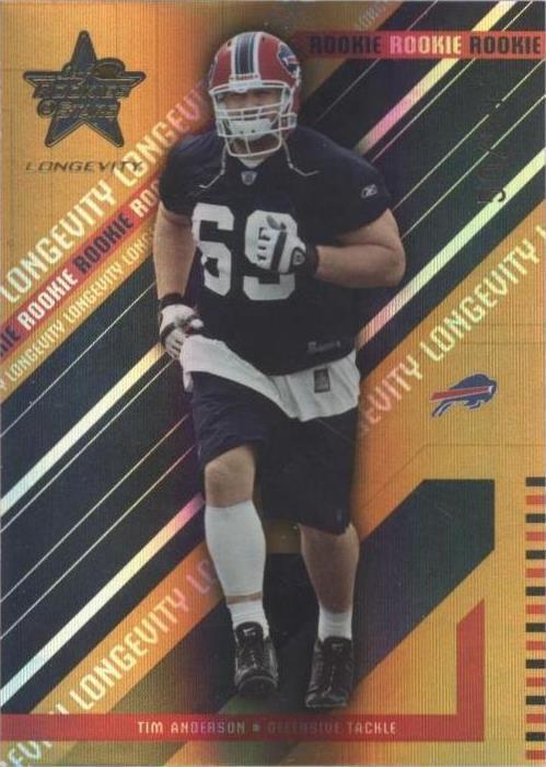 2004 Leaf Rookies & Stars Longevity - Rookie Tim Anderson #110 Gold /99 ...