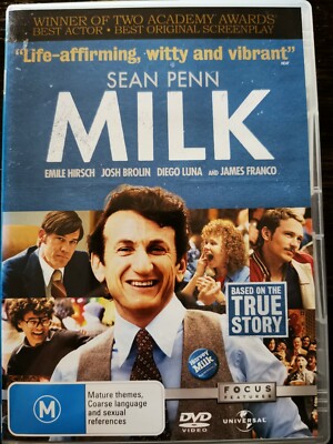 Milk (DVD, 2009) Sean Penn TRUE STORY DRAMA 5050582613674 | eBay Australia
