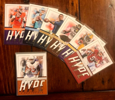 2017 Score Football HYPE Inserts - Complete Your Set! - Take Your Pick ...