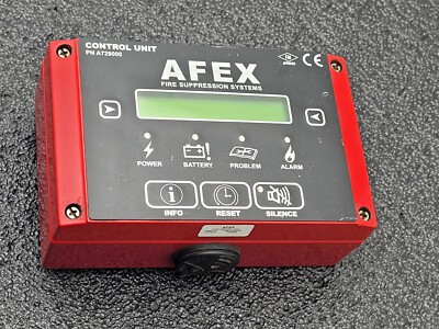 AFEX Fire Suppression Systems Control Unit Panel A729000 Good Battery ...