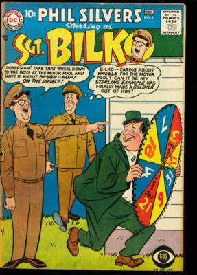 Sergeant Bilko--#4--1957--COMIC BOOK--DC--FN | eBay