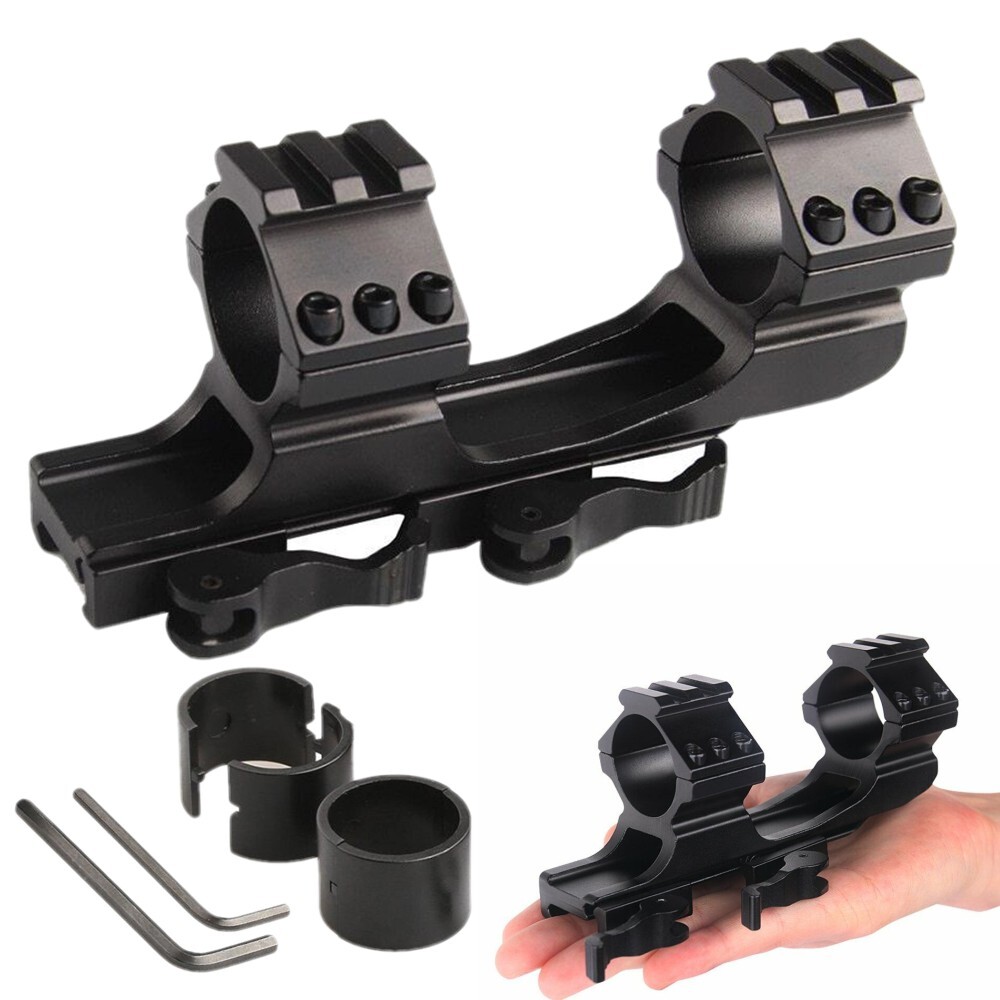 Quick Release One Piece 1 inch/30mm Scope Mount Cantilever with ...