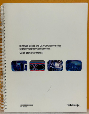 Tektronix 071-1733-05 DPO7000 Series Digital Phosphor Oscilloscopes ...