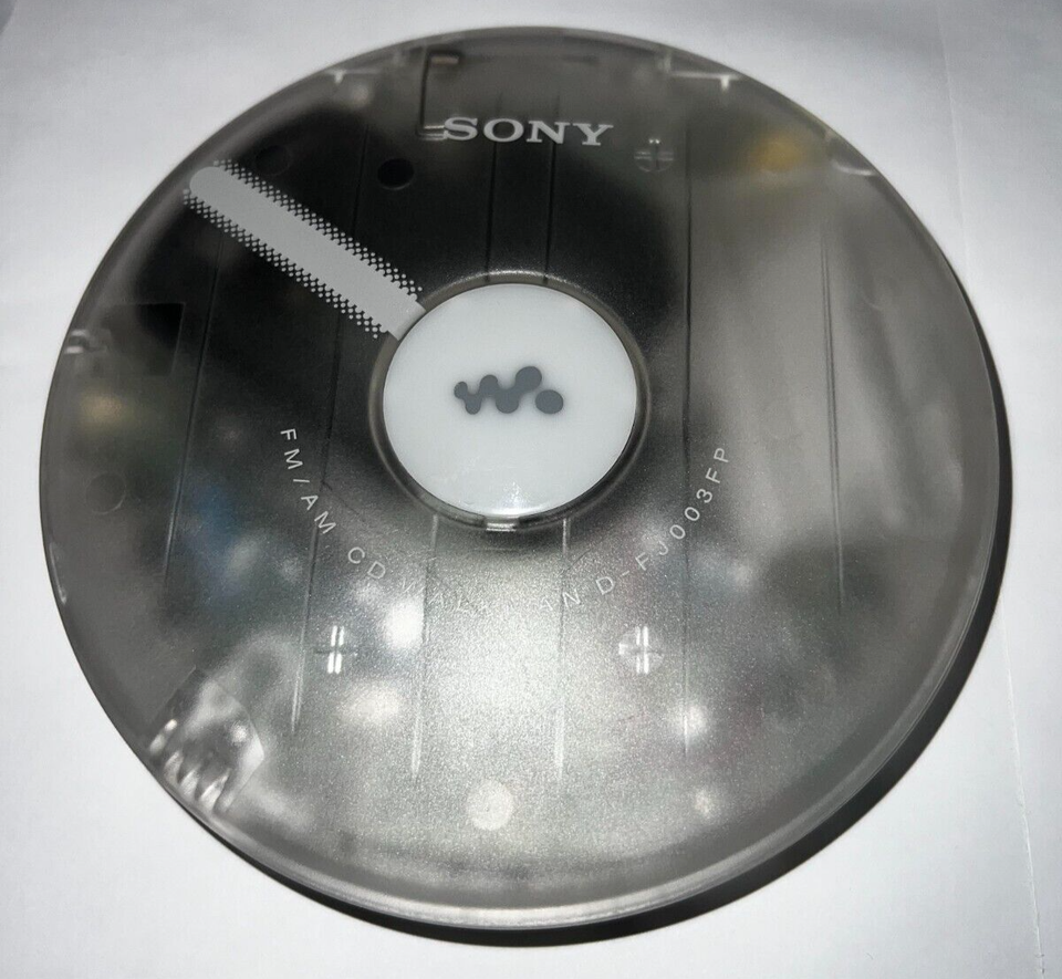 Sony Walkman D-FJ003FP Rare Clear Color CD Player AM/FM Working | eBay