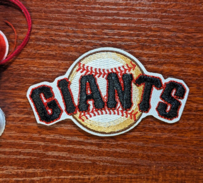 San Francisco Giants Patch MLB Baseball Embroidered Iron On 2x3.25" | eBay
