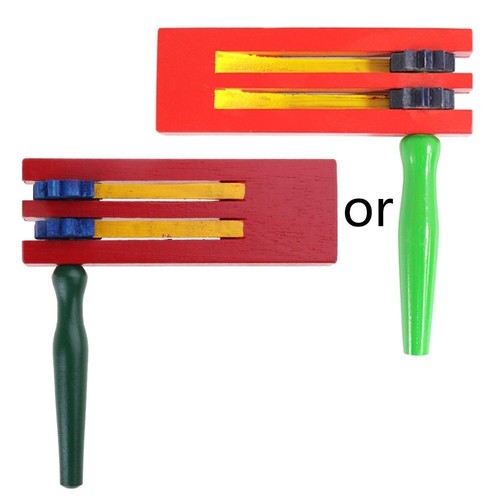 Educational Percussion Soundboard Games Wood Rattle Wood Ratchet Noise ...
